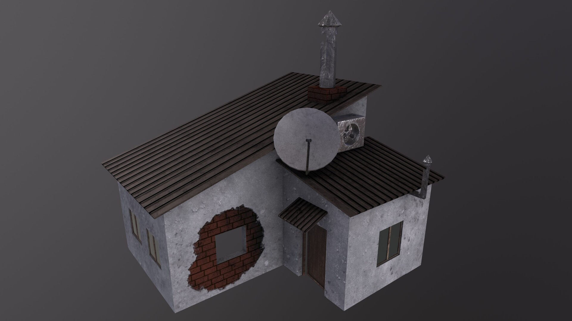 ArtStation - Slum House 3