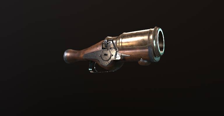 ArtStation - Hand Mortar