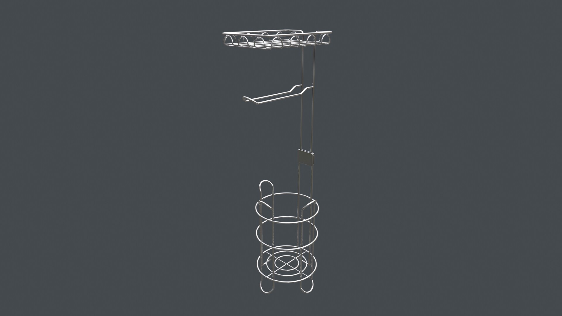 ArtStation - Chrome Freestanding Stand