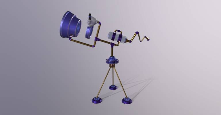 ArtStation - Weird Sciences Telescope