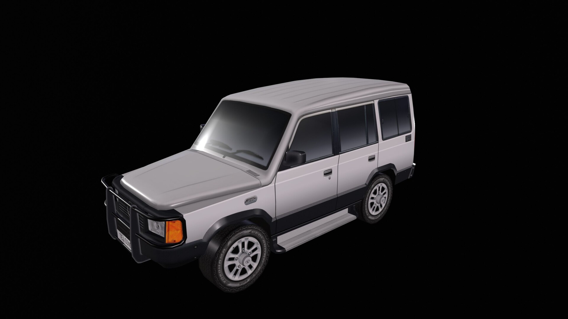 ArtStation - Interactive Render of the Tata Sumo