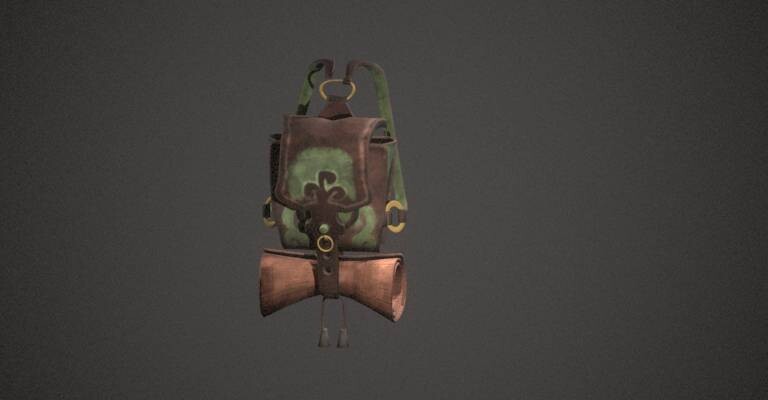 ArtStation - Backpack Prop