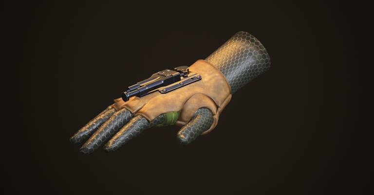 ArtStation - Sedgley OSS .38 Glove Pistol