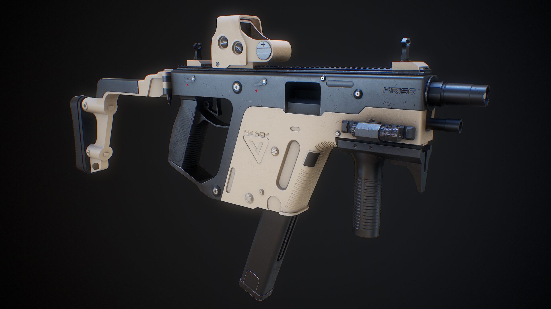 ArtStation - SMG Kriss Vector .45ACP
