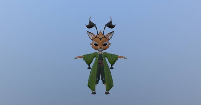 ArtStation - 3D Model 'Kade'