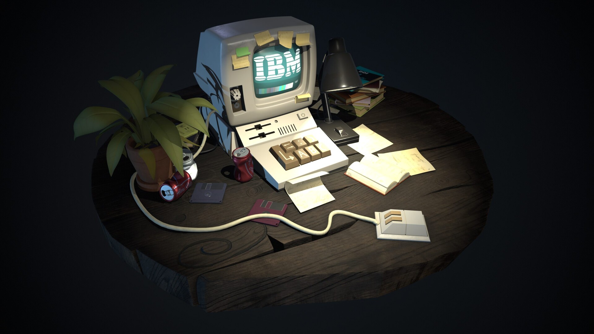 ArtStation - Chunky Computer