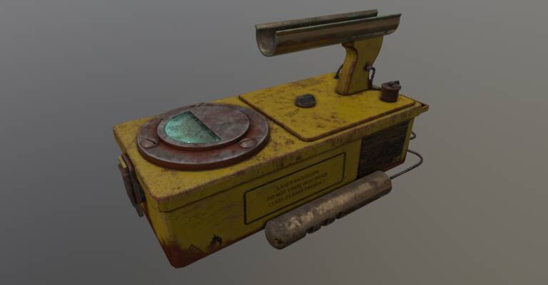 ArtStation - Geiger Counter (MEDICAL DEVICE)