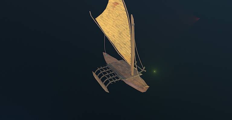 ArtStation - moana boat