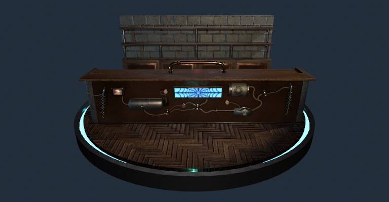 ArtStation - Steampunk Bar