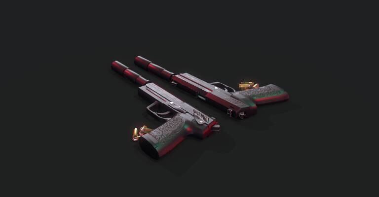ArtStation - HK USP Pistol