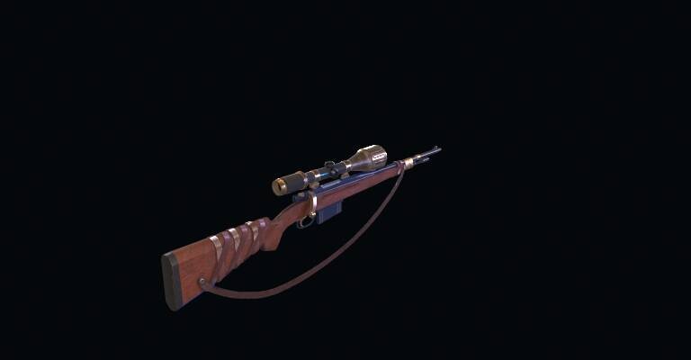 ArtStation - Hunting Rifle