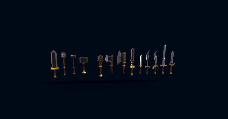 ArtStation - Antique War Weapons