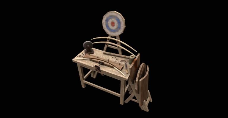 ArtStation - Weapon table