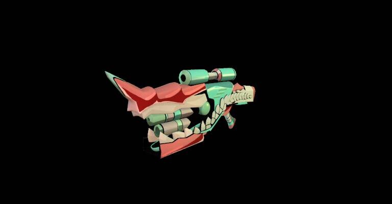 ArtStation - Hades -gun fan model