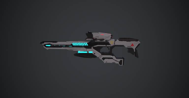 ArtStation - SCI FI Laser Gun