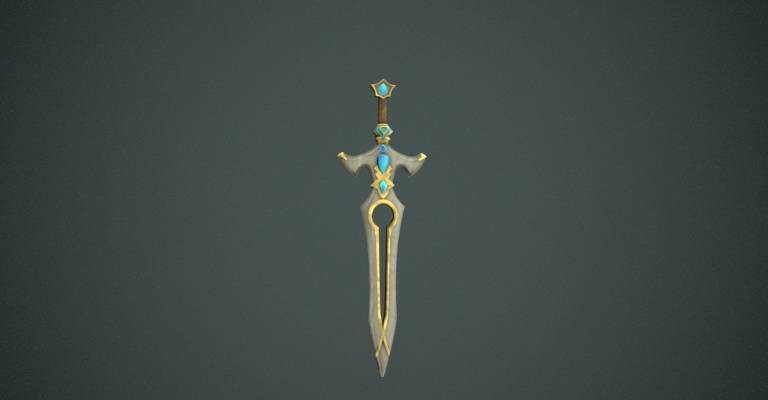 ArtStation - Stylized Excalibur Sword