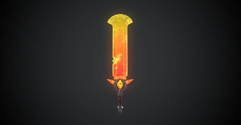 ArtStation - Fire Sword