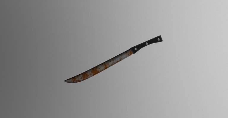 ArtStation - Rusty machete