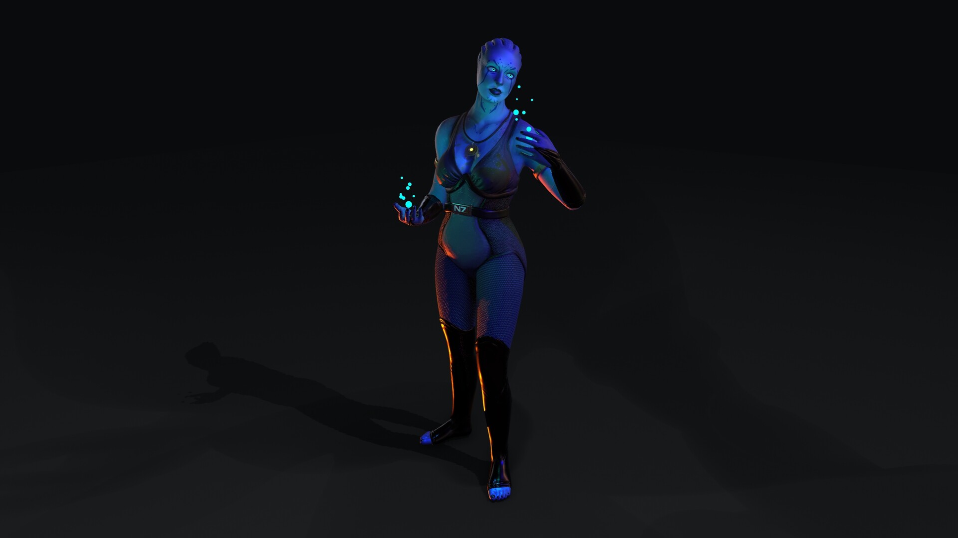 ArtStation - 3D Asari Model