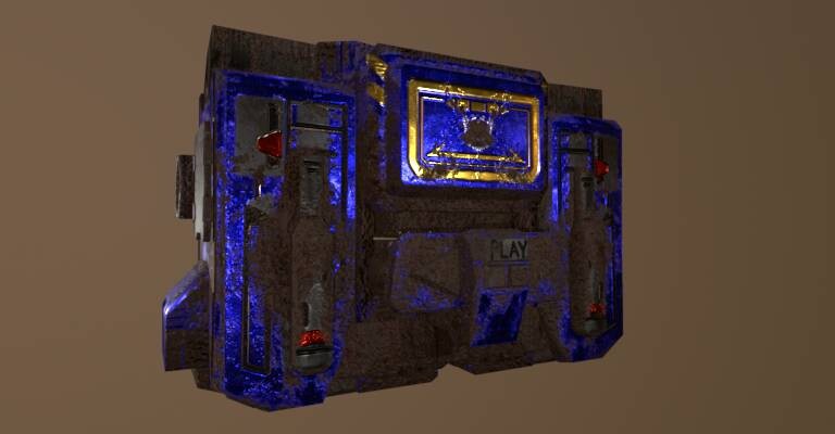 ArtStation - Soundwave Cassette Rusty