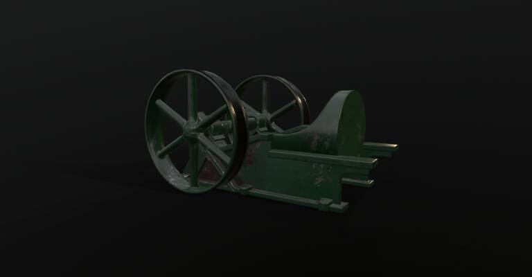 ArtStation - Steam engine detail