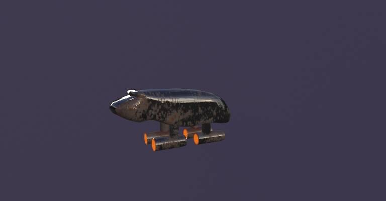 ArtStation - 3D Hover Vehicle Resub