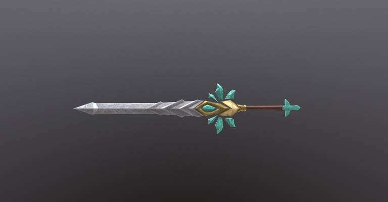 ArtStation - Crystal sword