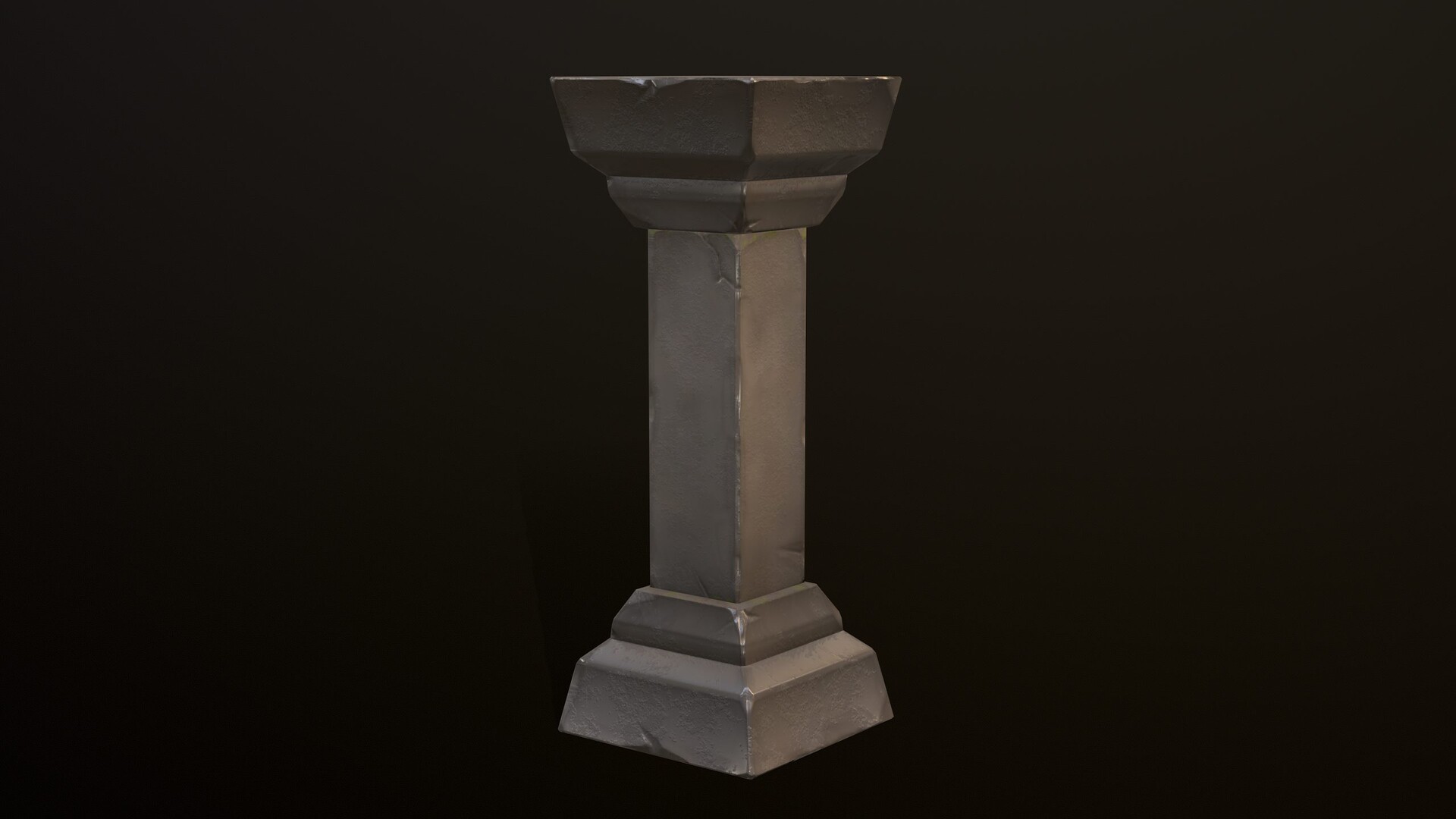 ArtStation - Stylized Column