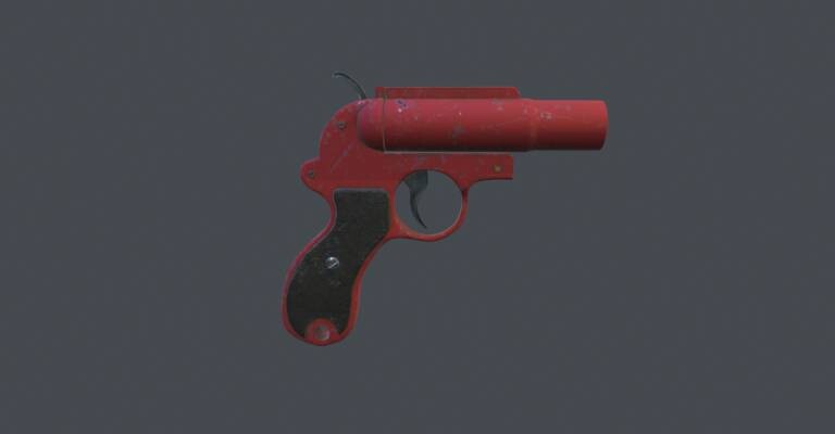 ArtStation - Flare gun