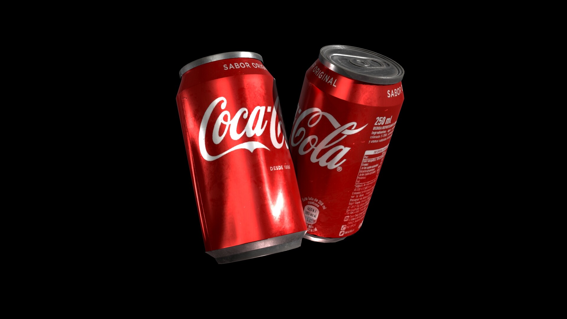 ArtStation - CocaCola 3D Render