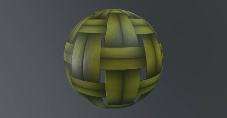 ArtStation - braided Grass