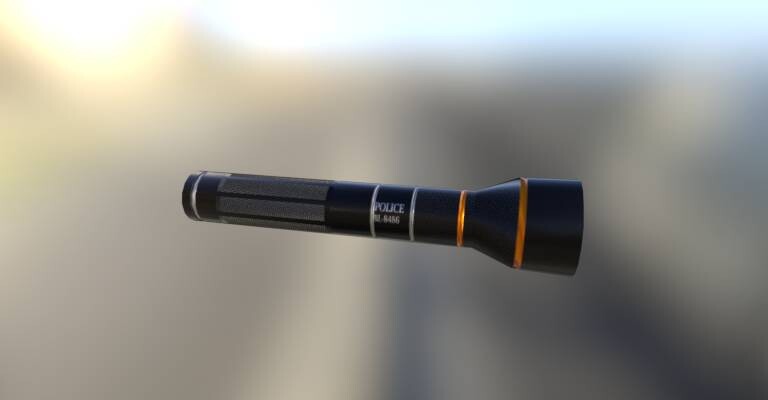 ArtStation - FlashLight Full GameReady model