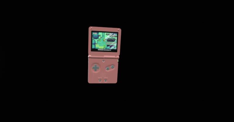ArtStation - Game Boy Advance SP