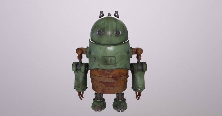 ArtStation - Rusty Little Robot