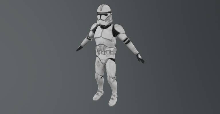 ArtStation - Phase 2 Clone Trooper [Star Wars]