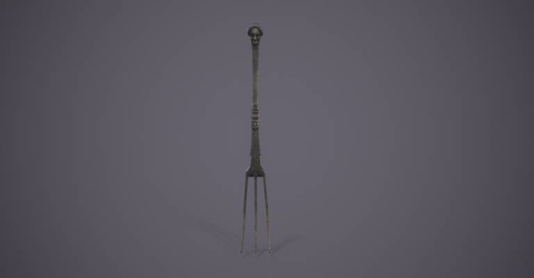 ArtStation - The Little Mermaid 2023: AR Movie Prop: Fork