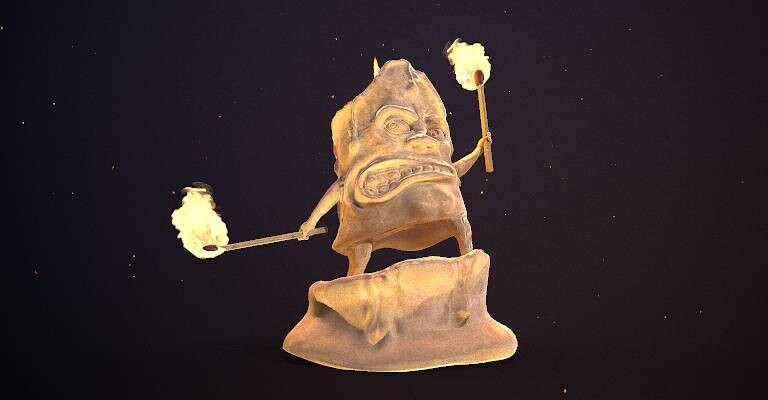 ArtStation - Candle Man