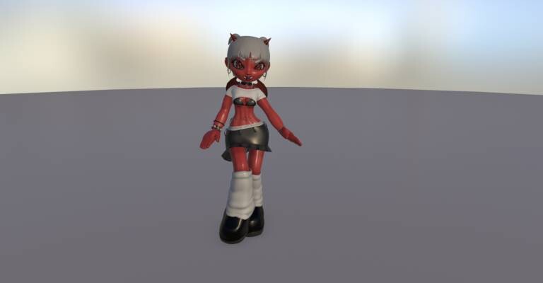 ArtStation - Demon Girl