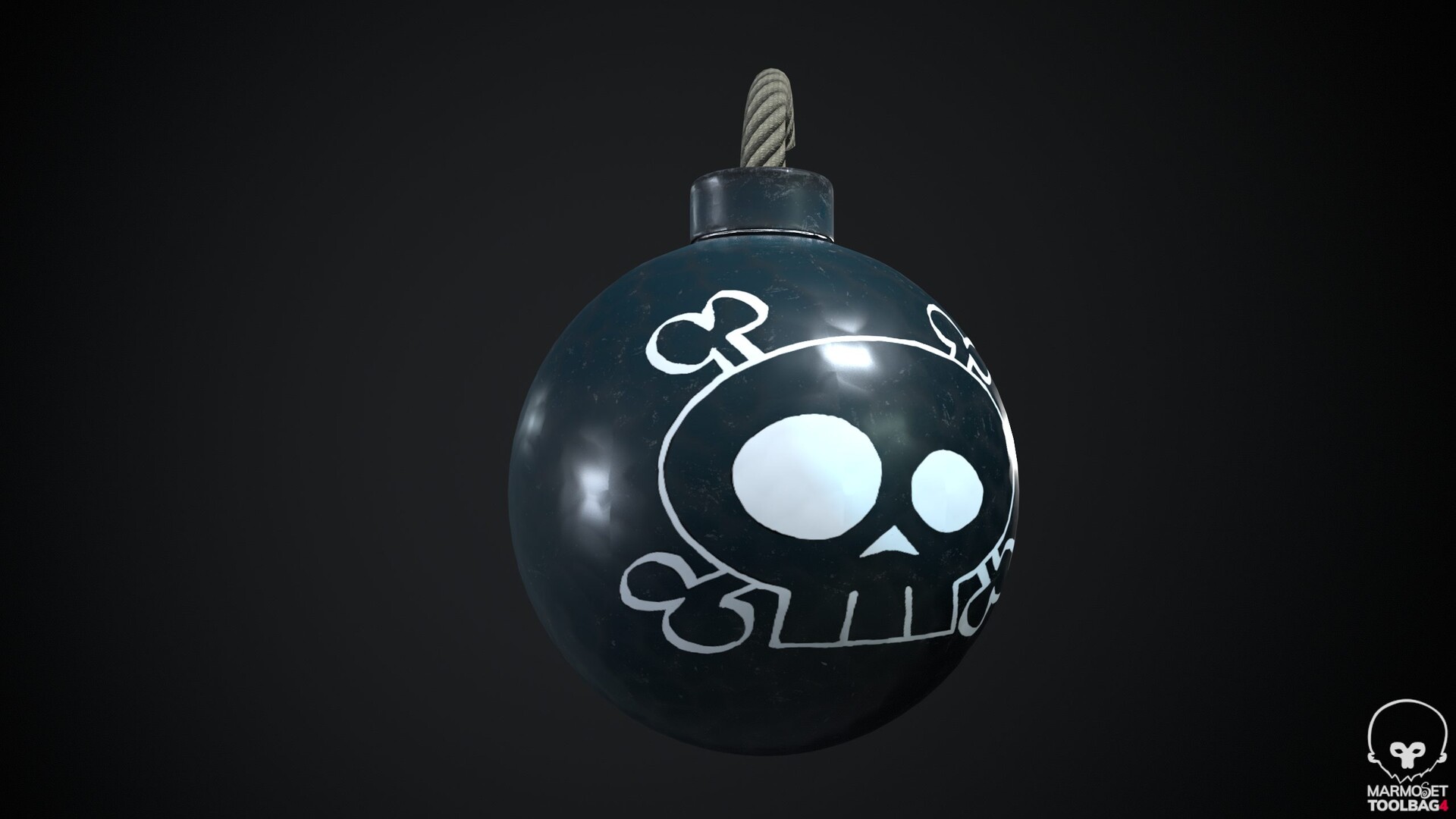 ArtStation - stylized bomb