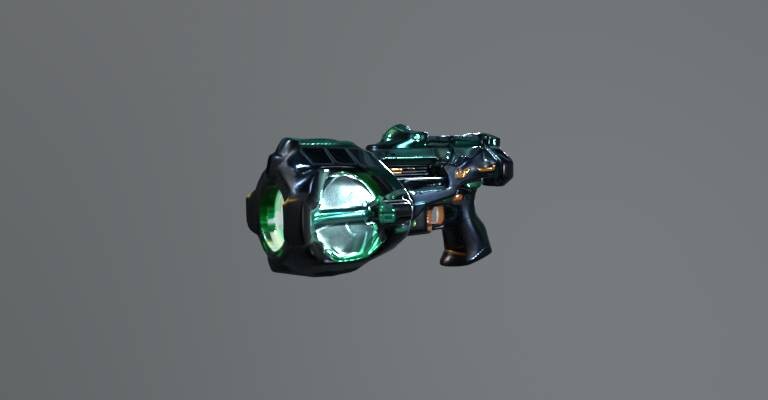ArtStation - Sci-Fi Plasma Gun
