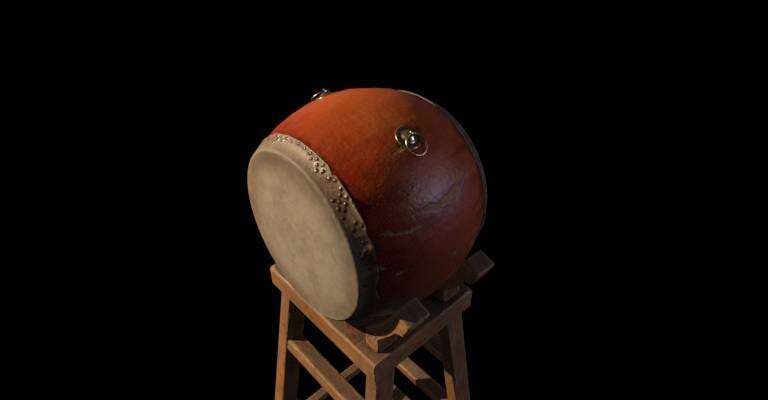 ArtStation - Chinese drum