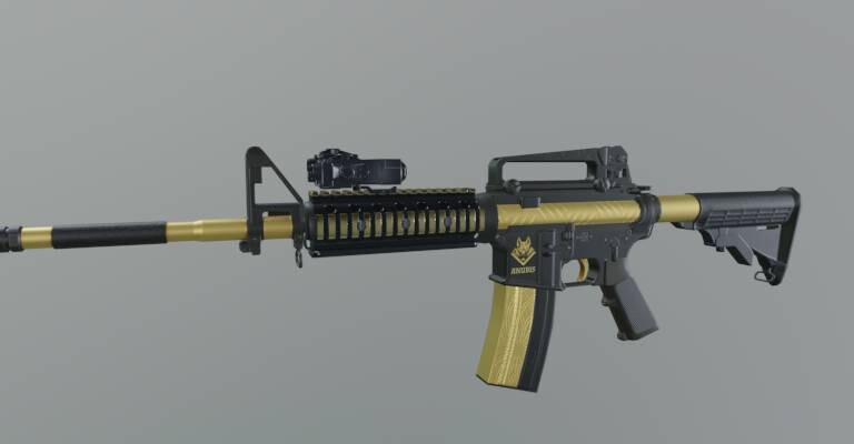 ArtStation - M4 (Game Ready)