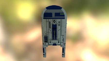ArtStation - R2D2 Mailbox