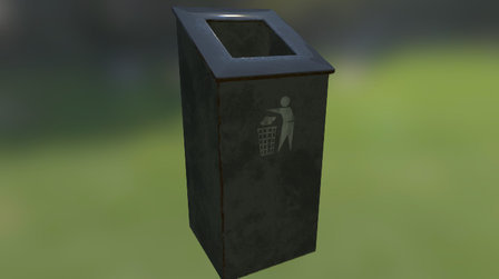 ArtStation - Low Poly Bin