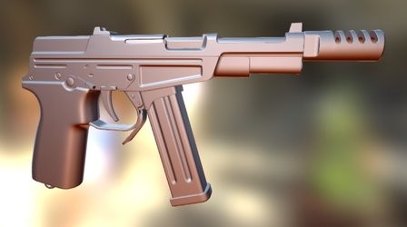 ArtStation - Machine Pistol