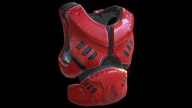 ArtStation - Armor Vest Prop