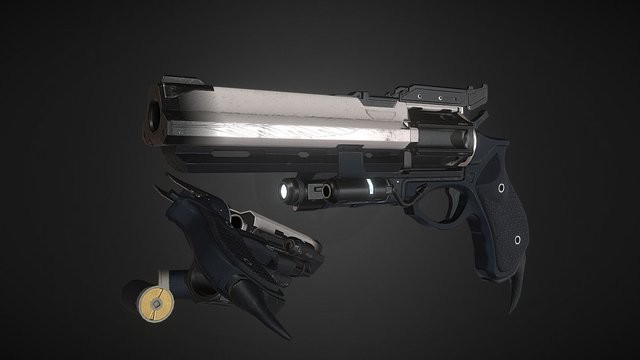 ArtStation - GameReady Destiny HawkMoon