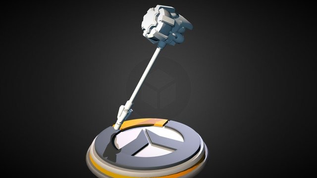 ArtStation - Overwatch - Reinhardt Hammer (WIP)