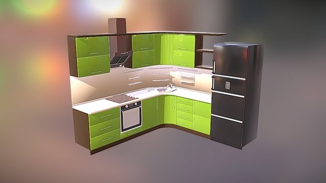 ArtStation - Kitchen set