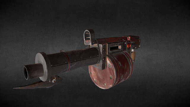 ArtStation - Scrap rifle